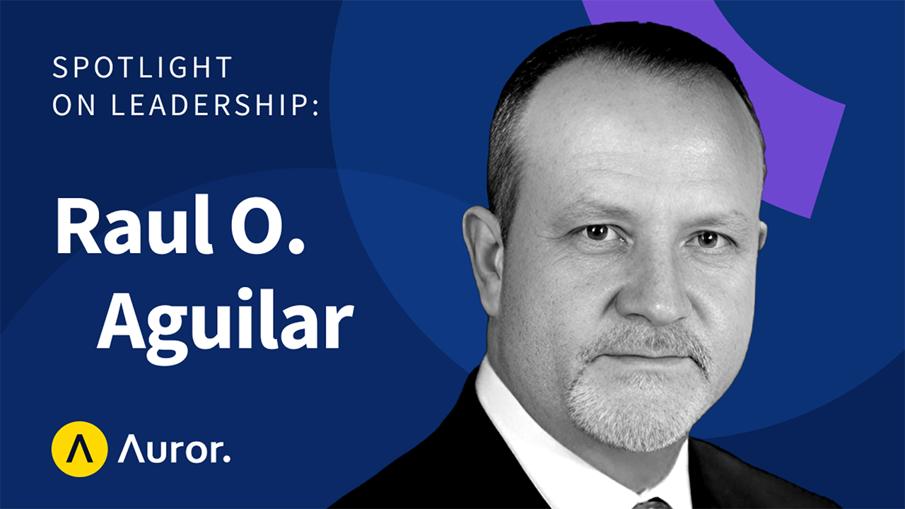 Raul O. Aguilar Joins Auror as Sr. Director of Law Enforcement Partnerships