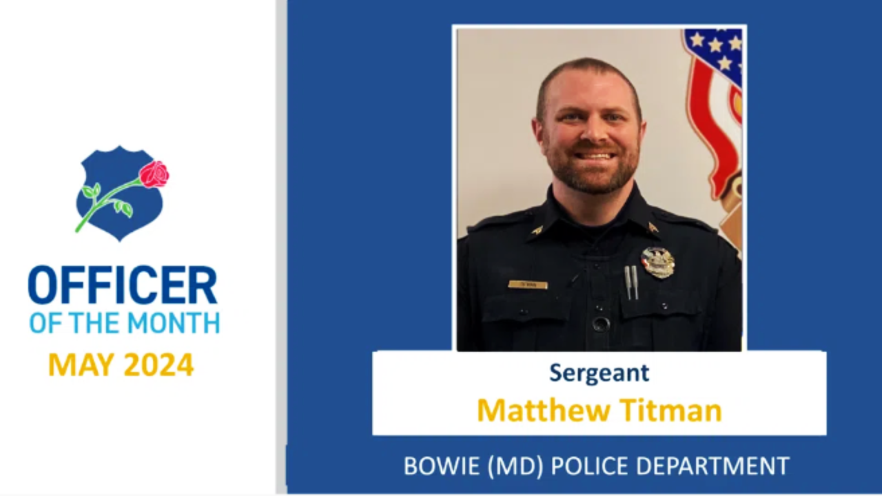 May 2024 Officer of the Month Announced